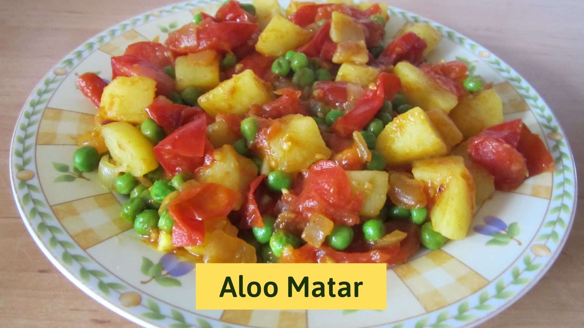 Aloo Matar Rezept