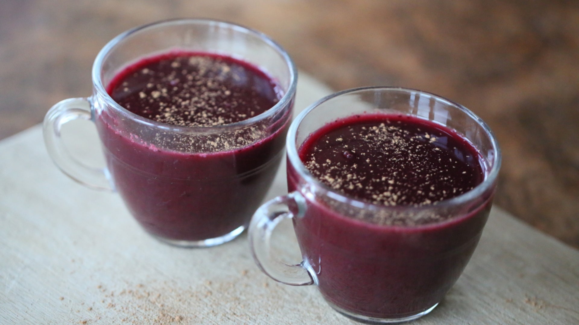 Wild Blueberry Latte Recipe