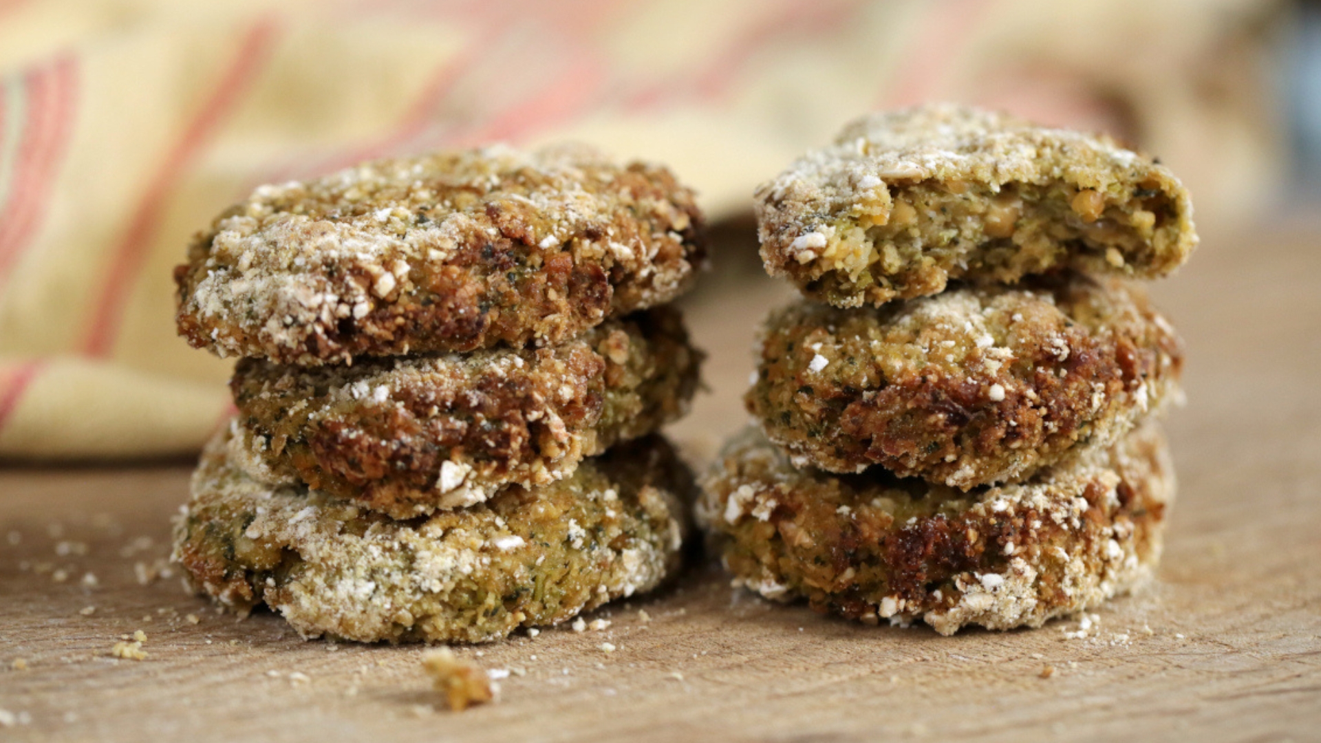 Kichererbsen-Brokkoli-Nuggets Rezept