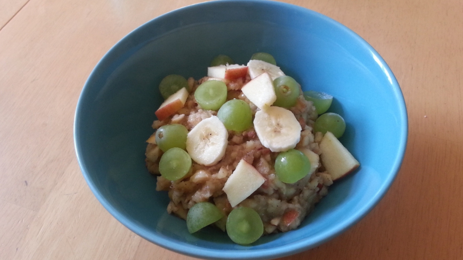 Bananen-Apfel-Frühstück Rezept